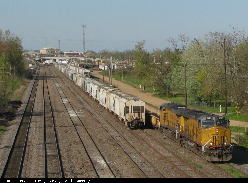 Southbound UP Work Train
